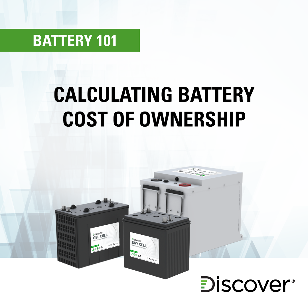 Battery 101 - Calculating Battery Cost Of Ownership